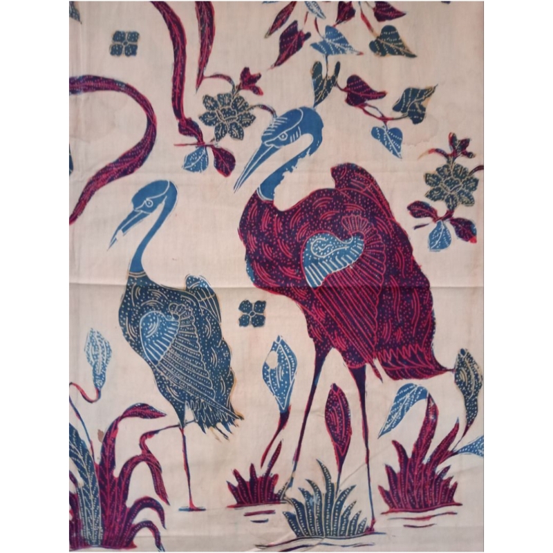 Jual kain batik lawas sumatra motif merak | Shopee Indonesia