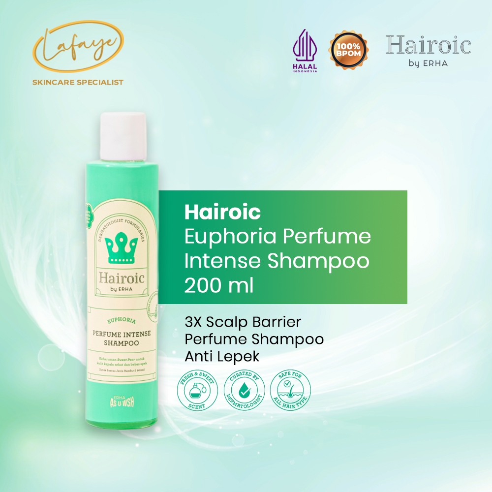 Jual Hairoic by ERHA - Shampoo Parfum Euphoria Perfume Intense Sampo ...