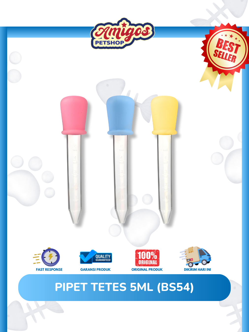 Jual JUAL Pipet Tetes 5ml (BS54) - Pipet Tetes 5ml (BS54) Pink - Pipet ...