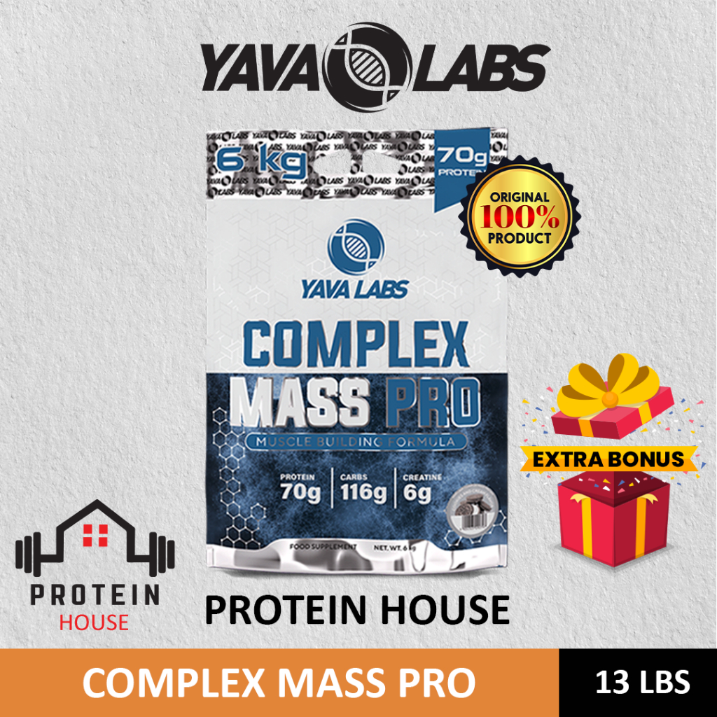 Jual Yavalabs complex mass 13lbs (6kg) / Yavalab mass gainer 13lb ...