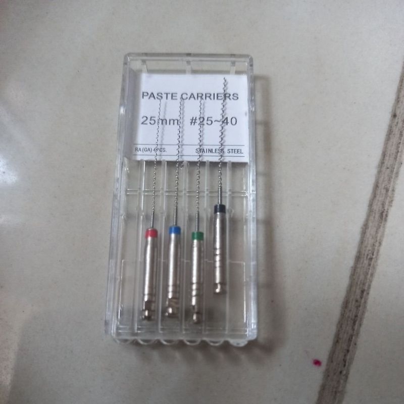 Jual Dental Paste Carrier / Jarum Lentulo Jarum Endo Gigi ASSORTED 25mm SS | Shopee Indonesia