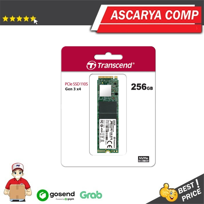 Jual Transcend TS256GMTE110S NVMe PCIe Gen3 x4 M.2 256GB | Shopee Indonesia