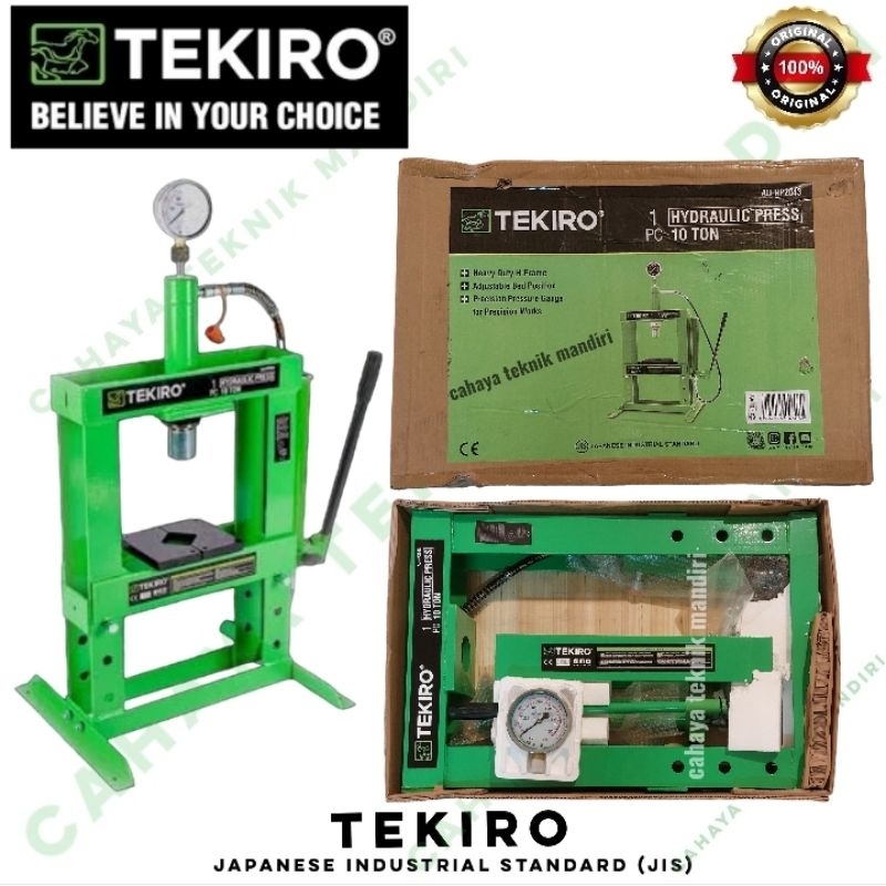 Jual TEKIRO mesin press 10 ton hydraulic | Shopee Indonesia