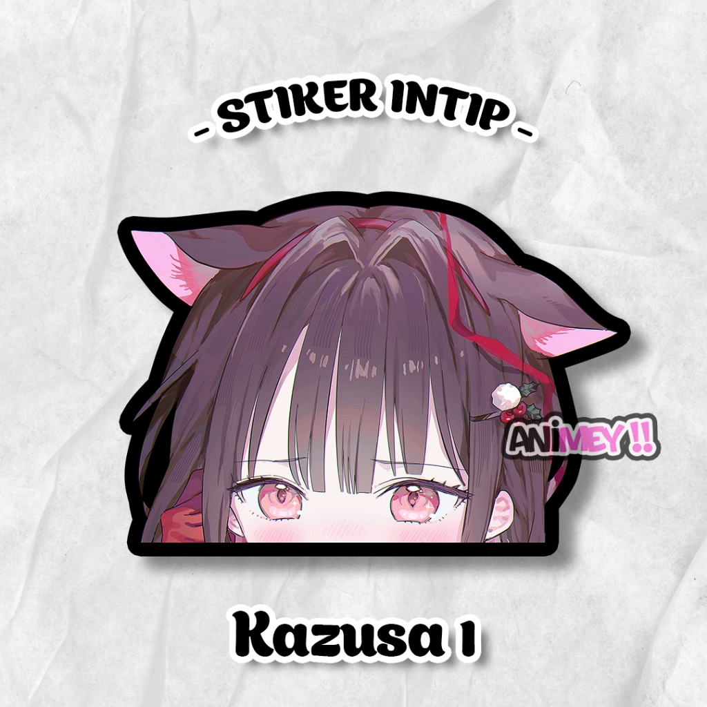 Jual Stiker Intip Kazusa Kyoyama Blue Archive / Sticker Anime ...