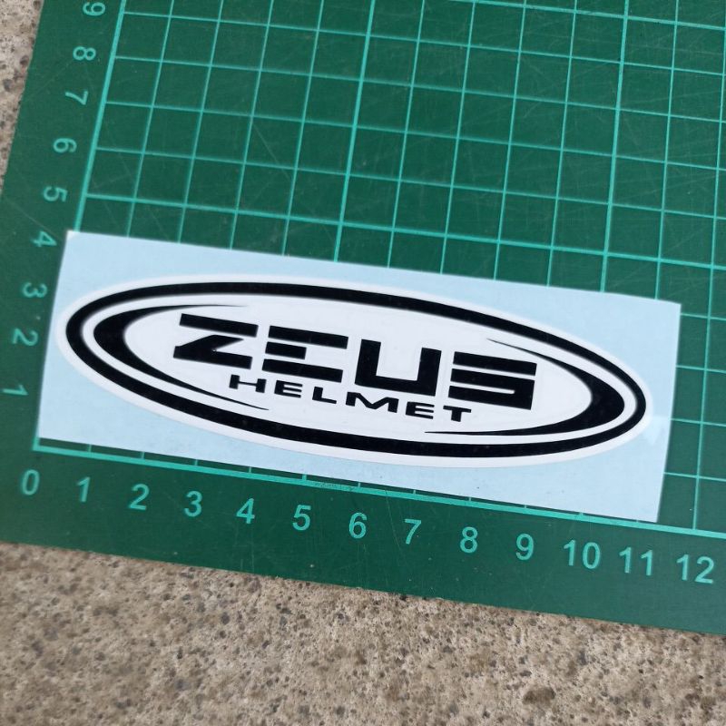 Jual sticker zeus helm cutting stiker | Shopee Indonesia