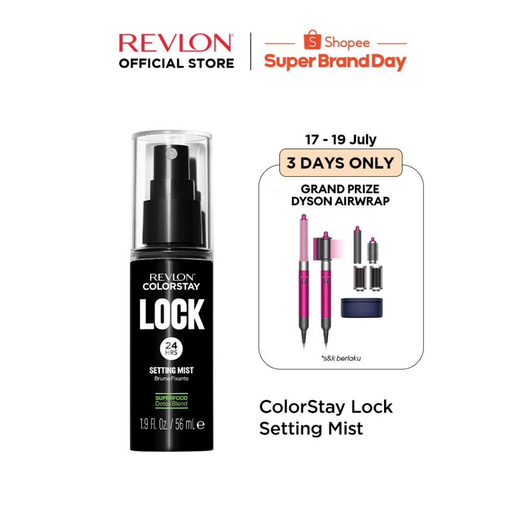 Jual Revlon ColorStay Lock Setting Mist (Setting Spray Tahan 24 Jam ...