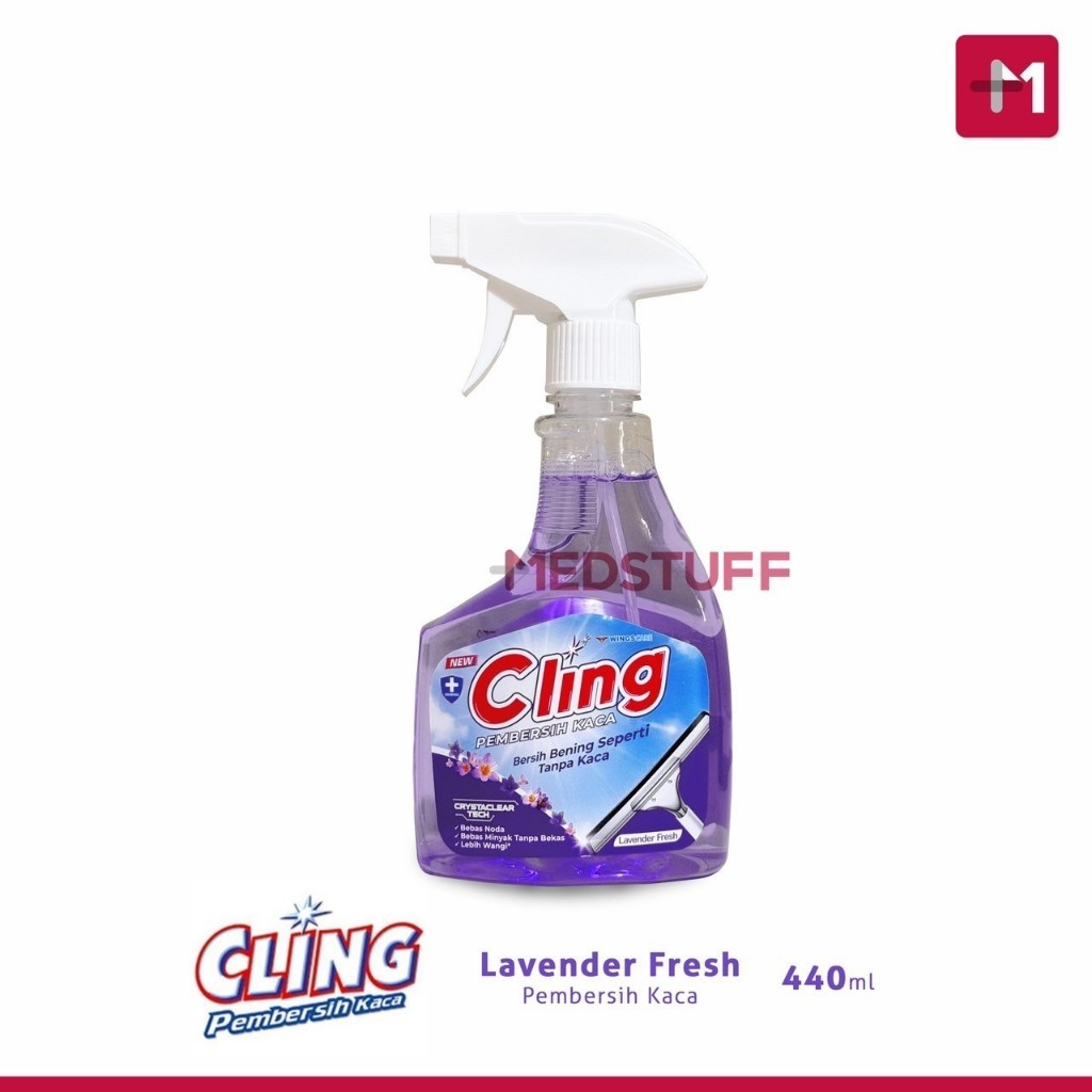 Jual Cling Pembersih Kaca 440ml Botol | Shopee Indonesia