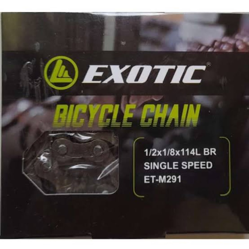 Jual Rantai Sepeda EXOTIC ET-M291-1 Single Speed/1 Speed 114L BMX ANAK MINI Fixie Jengki Lipat ...