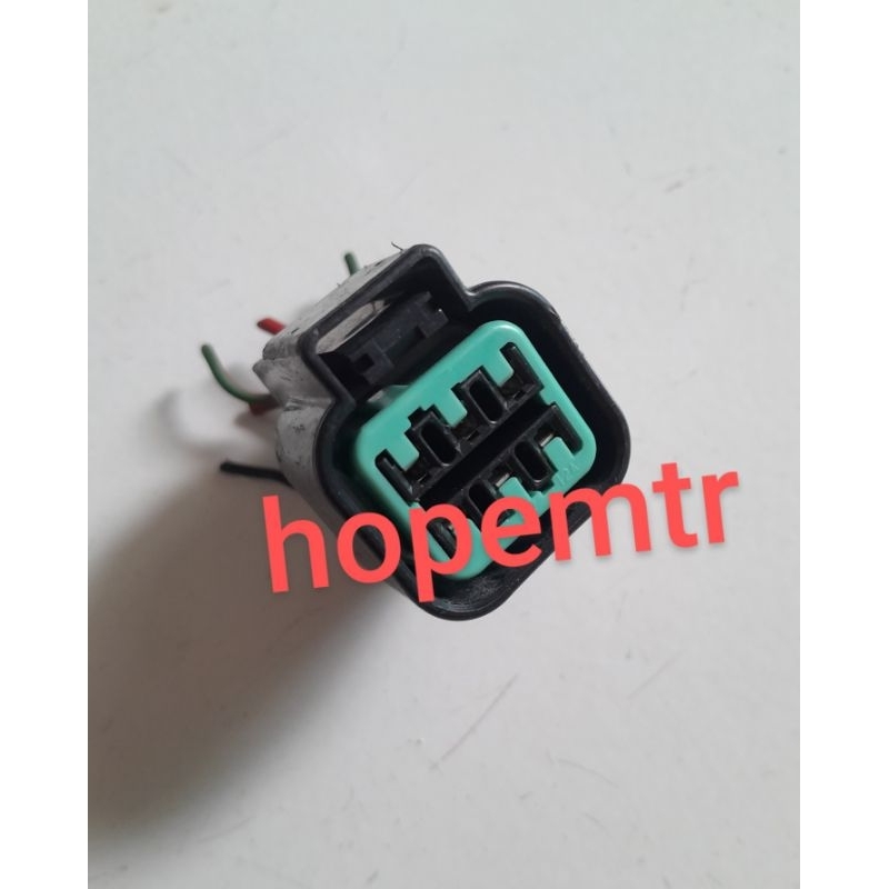 Jual soket sensor isc servo idle speed control mitsubishi lancer galant ...