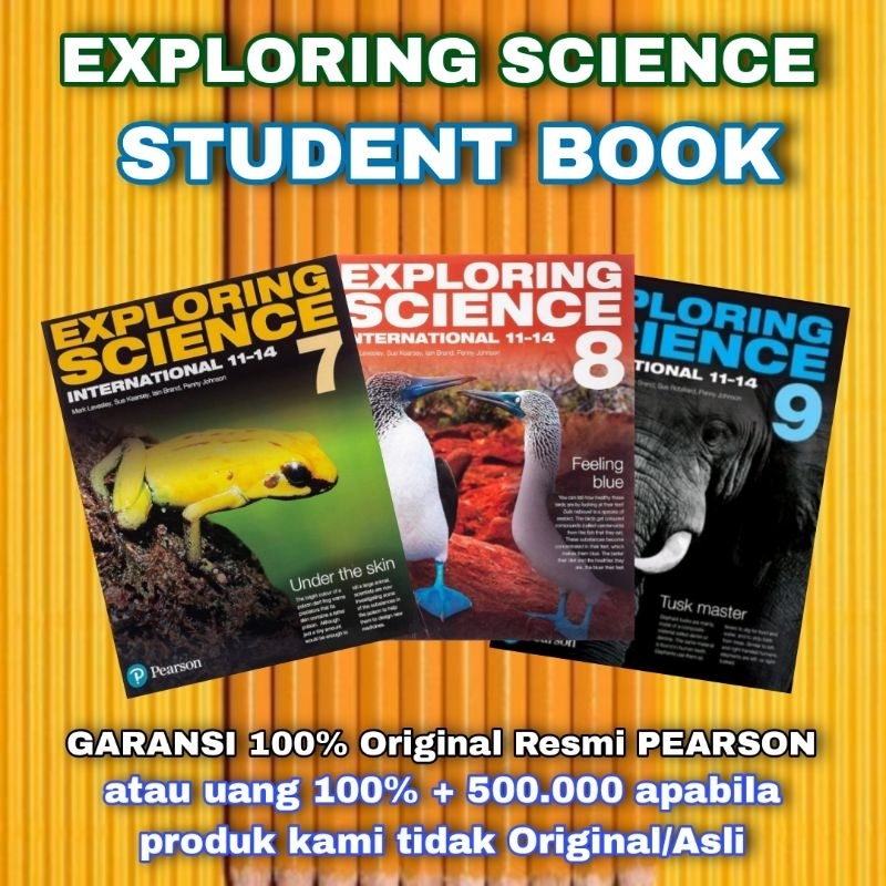 Jual Exploring Science Pearson Student Book level 7 8 9 International ... Jual Exploring Science Pearson Student Book level 7 8 9 International ...