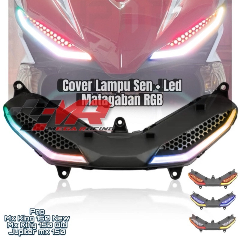 Jual Mata Gaban MxKing Lampu Senja Audi DRL Mx King RGB Cover List Mx ...