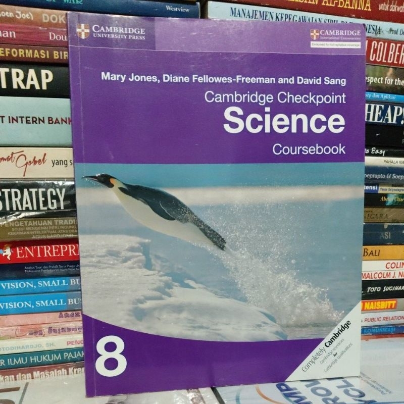 Jual Cambridge Checkpoint Science Coursebook 8 by Mary Jones | Shopee ...