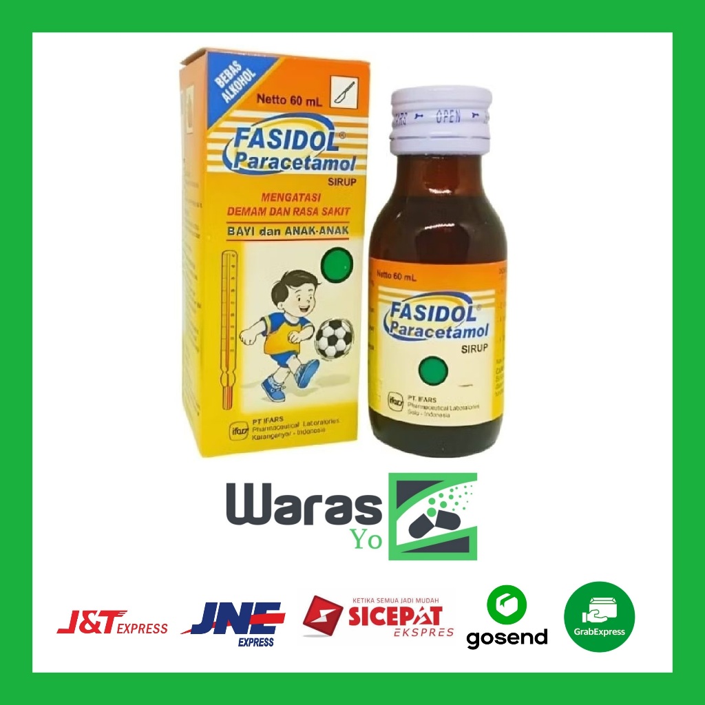 Jual [SW] Fasidol Sirup 60 ml - Sirup Paracetamol Demam Anak | Shopee ...