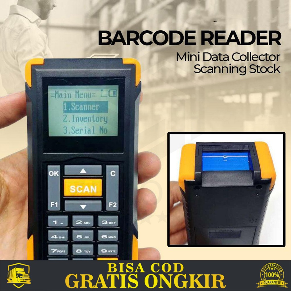 Jual STORAGE DATA DOUBLE DONGLE USB PORT BATTERY SCANNER BARCODE READER ...