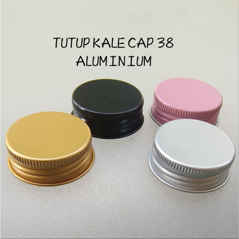 Jual TUTUP ALUMINIUM BOTOL KALE CAP 38mm (EXTRA TUTUP) | Shopee Indonesia