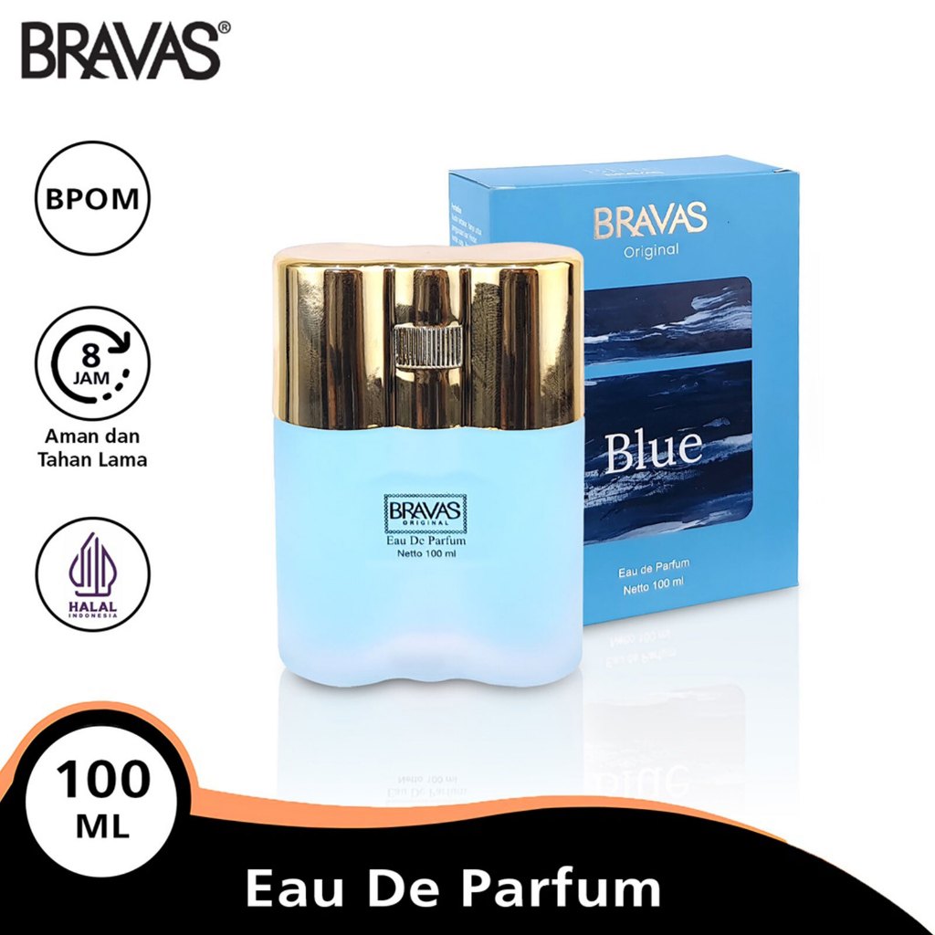 Jual BRAVAS Parfum Pria Original 100 Ml Eau De Parfum Perfume Spray ...