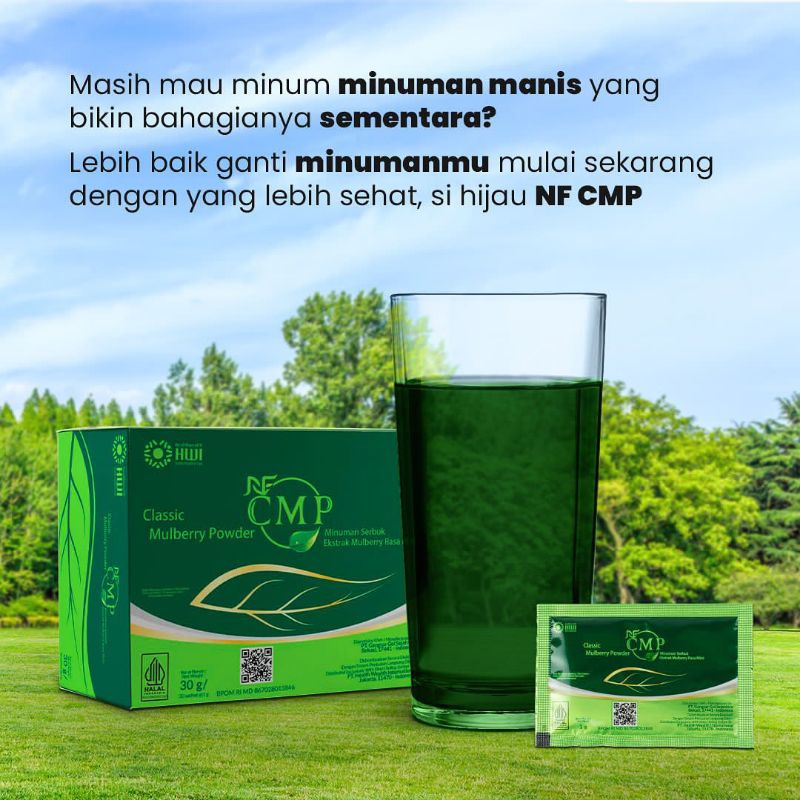 Jual NF-CMP RASA MINT HWI ISI 30 SACHET | Shopee Indonesia