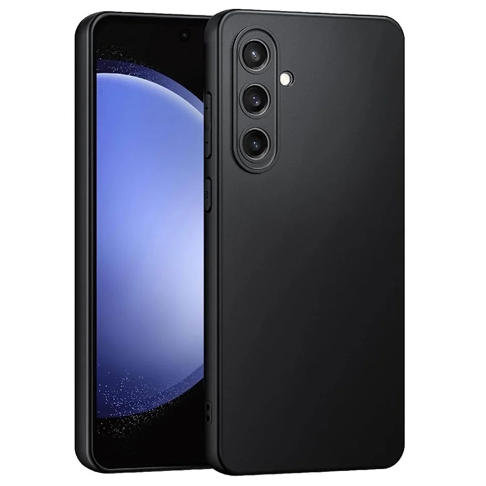 Jual Case Samsung A55 5G Case Softcase PREMIUN BLACK MATTE CAMERA ...