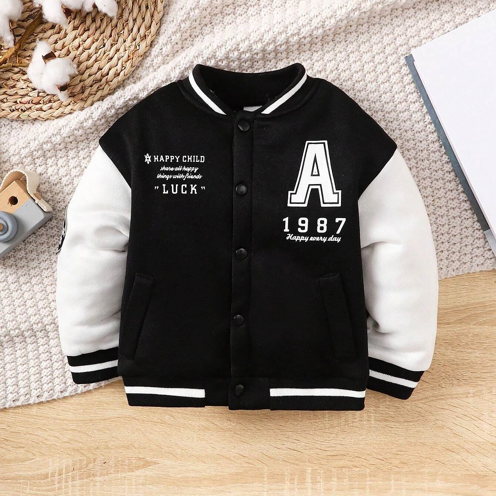 Jual KLIKEN ID Jaket Varsity Baseball Anak Unisex (1 th - 12 th) LOGO ...