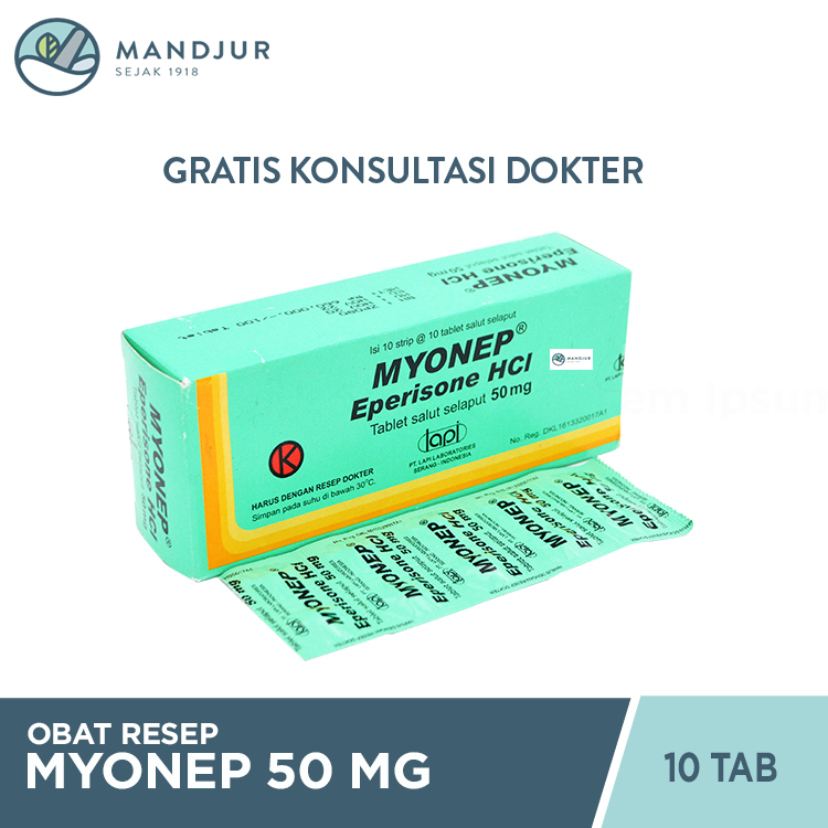 Jual Myonep 50 Mg 10 Tablet | Shopee Indonesia