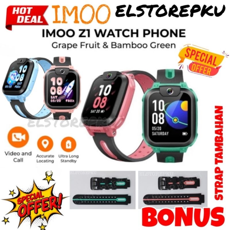 Jual IMOO Z1 HD Video Call Original - Garansi Resmi Nasional by OPPO Watchphone Ori asli baby ...