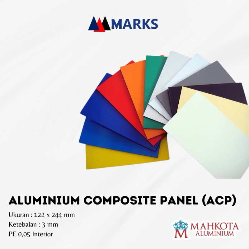 Jual ACP MARKS 3 mm (Aluminium Composit Panel) | Shopee Indonesia