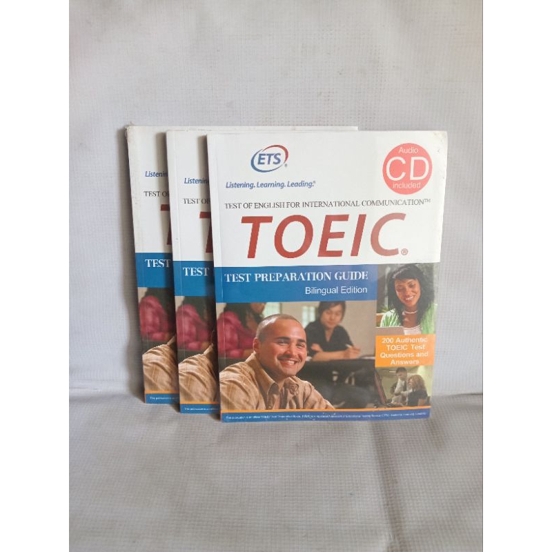 Jual TOEIC TEST PREPARATION GUIDE Bilingual Edition | Shopee Indonesia