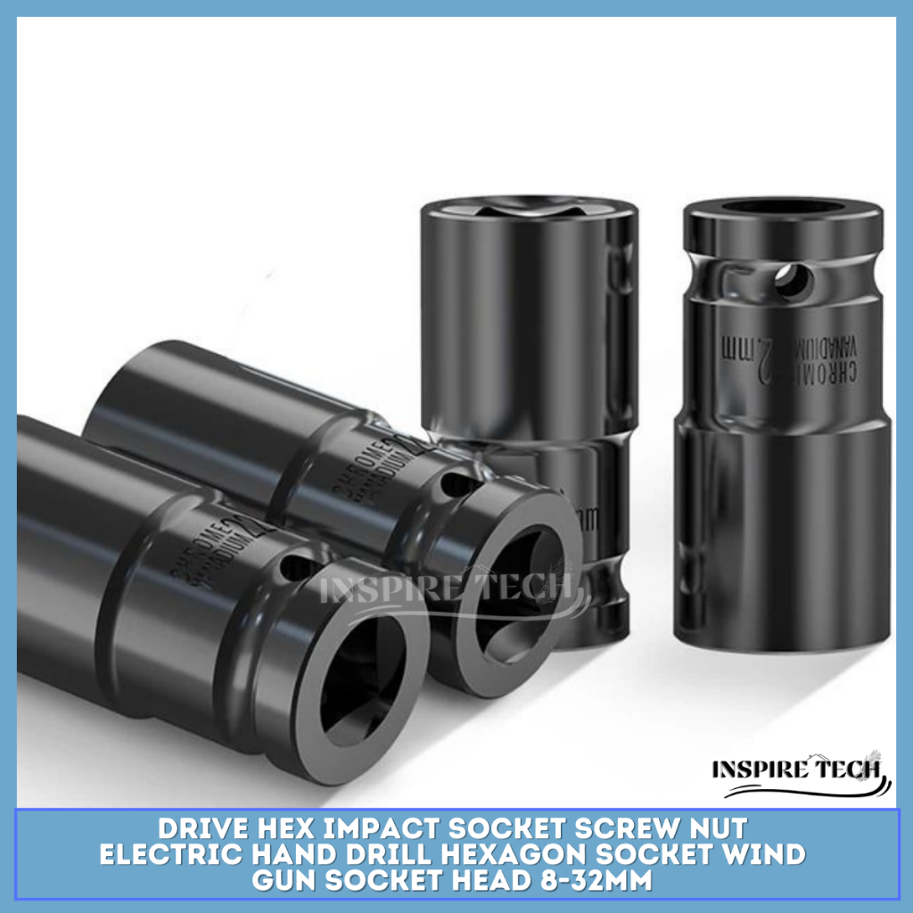 Jual Professional Impact Wrench Socket Pneumatic Socket Head Auto ...