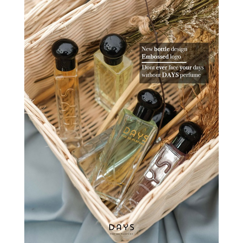 Jual DAYS PARFUM Wangi Pria dan Wanita Eau de parfum REGULAR WAJIB ...