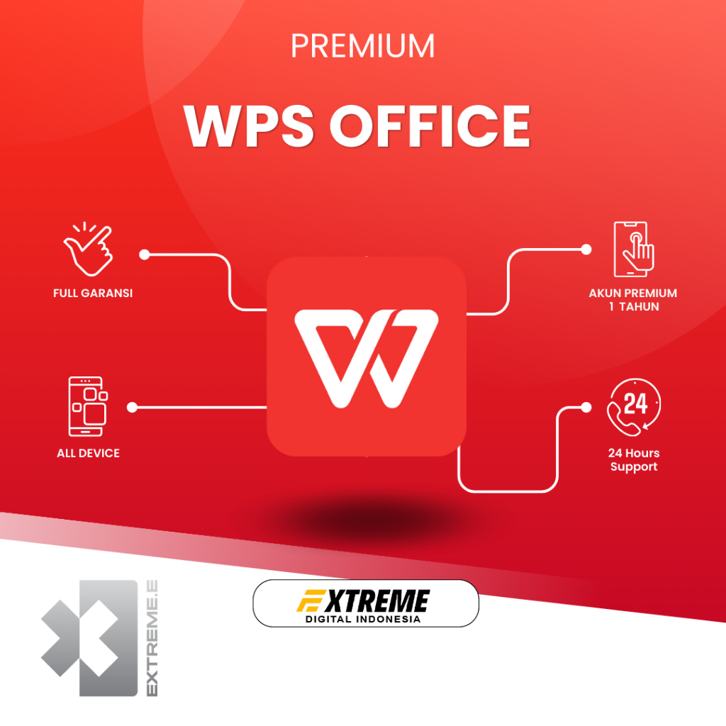 Jual Sofware Aplikasi Wps Office Premium 1 Tahun Harga Murah Terjangkau