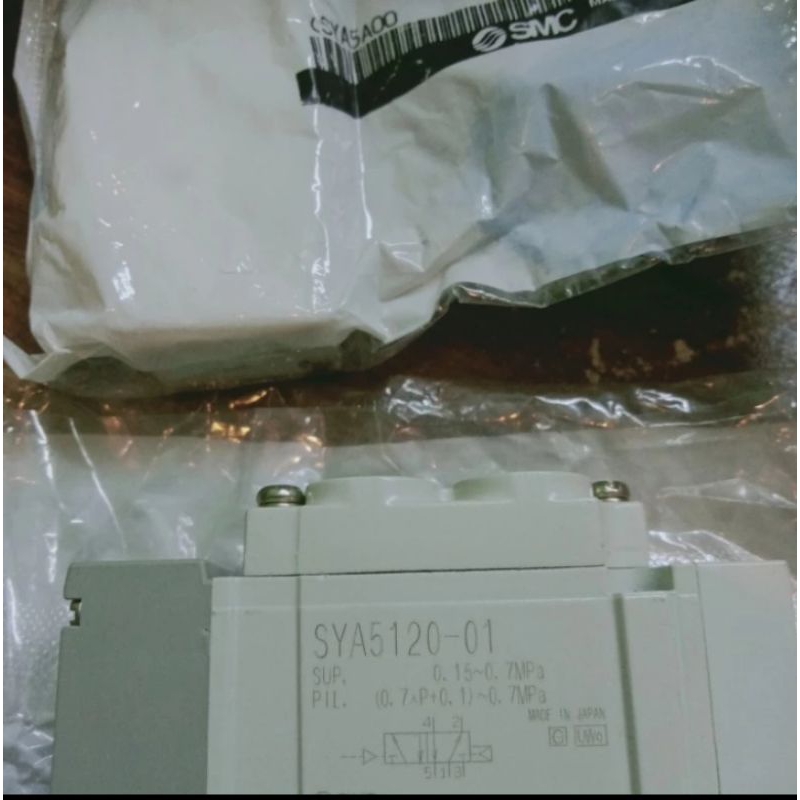 Jual SELENOID VALVE SMC SYA5120-01 ORIGINAL ASLI JAPAN | Shopee Indonesia