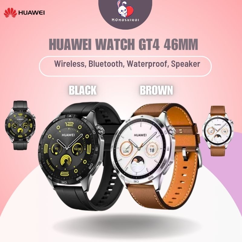 Jual Huawei Watch GT 4 46MM GT4 46 mm Black Brown Hitam Cokelat Classic ...