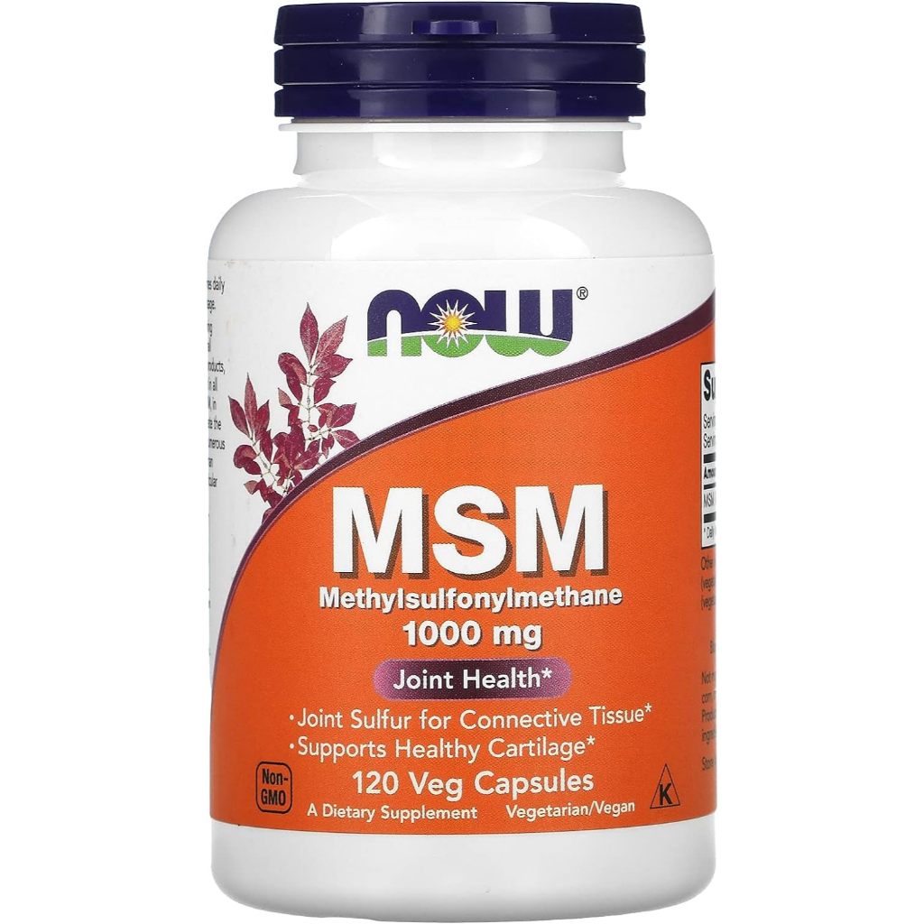 Jual Now Foods MSM Methylsulfonylmethane 1000 mg 120 Veg Capsules | Shopee Indonesia
