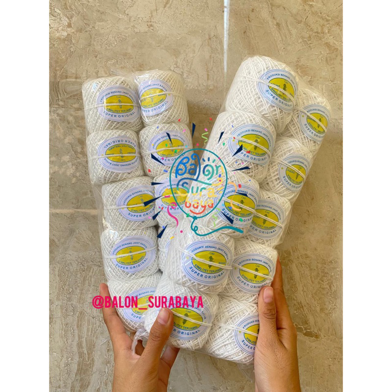 Jual Benang Bol / Benang Kasur 1 PACK (isi 10biji) | Shopee Indonesia