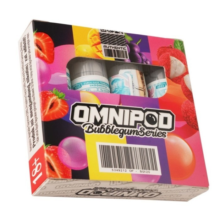 Jual LIQUID OMNIPOD BUBBLEGUM FRIENDLY PACK 15ML X 4 PCS | Shopee Indonesia