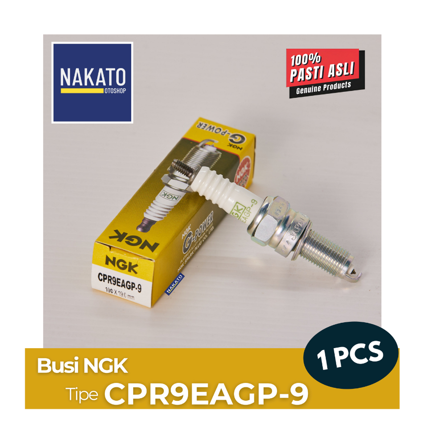 Jual [SATUAN] Busi NGK CPR9EAGP G POWER Beat Vario Scoopy Spacy CB150R ...