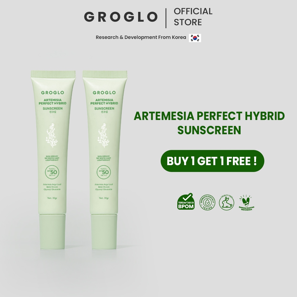 Jual [SPECIAL MAMI LOUISSE] GROGLO-BUY 1 GET 1 Artemisia Perfect Hybrid ...