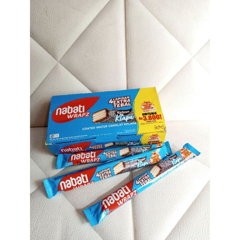 Jual KS -1 Pack Nabati Wafer Salut Coklat Kelapa / Wafer Nabati Salut ...