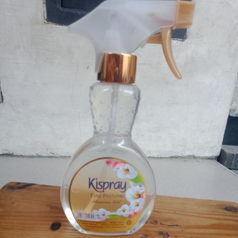 Jual kispray gold botol 318ml | Shopee Indonesia