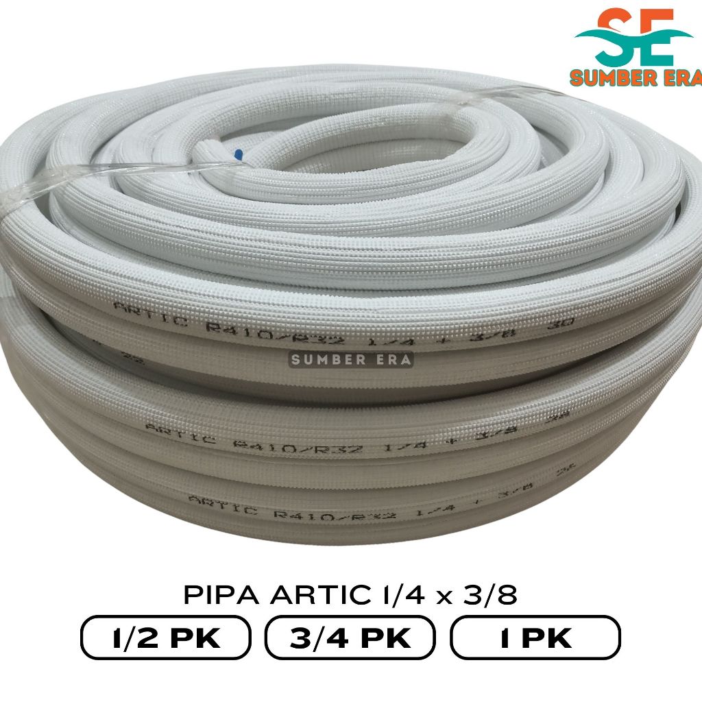Jual Selang / Pipa AC Artic 1/2PK 1PK ( Per Meter ) | Shopee Indonesia