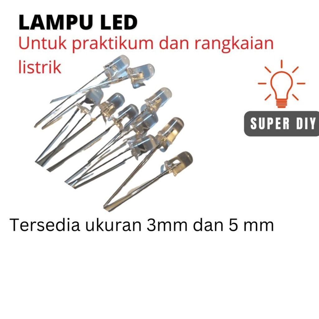Jual lampu led kecil untuk praktikum rangkain listrik generator mini ...