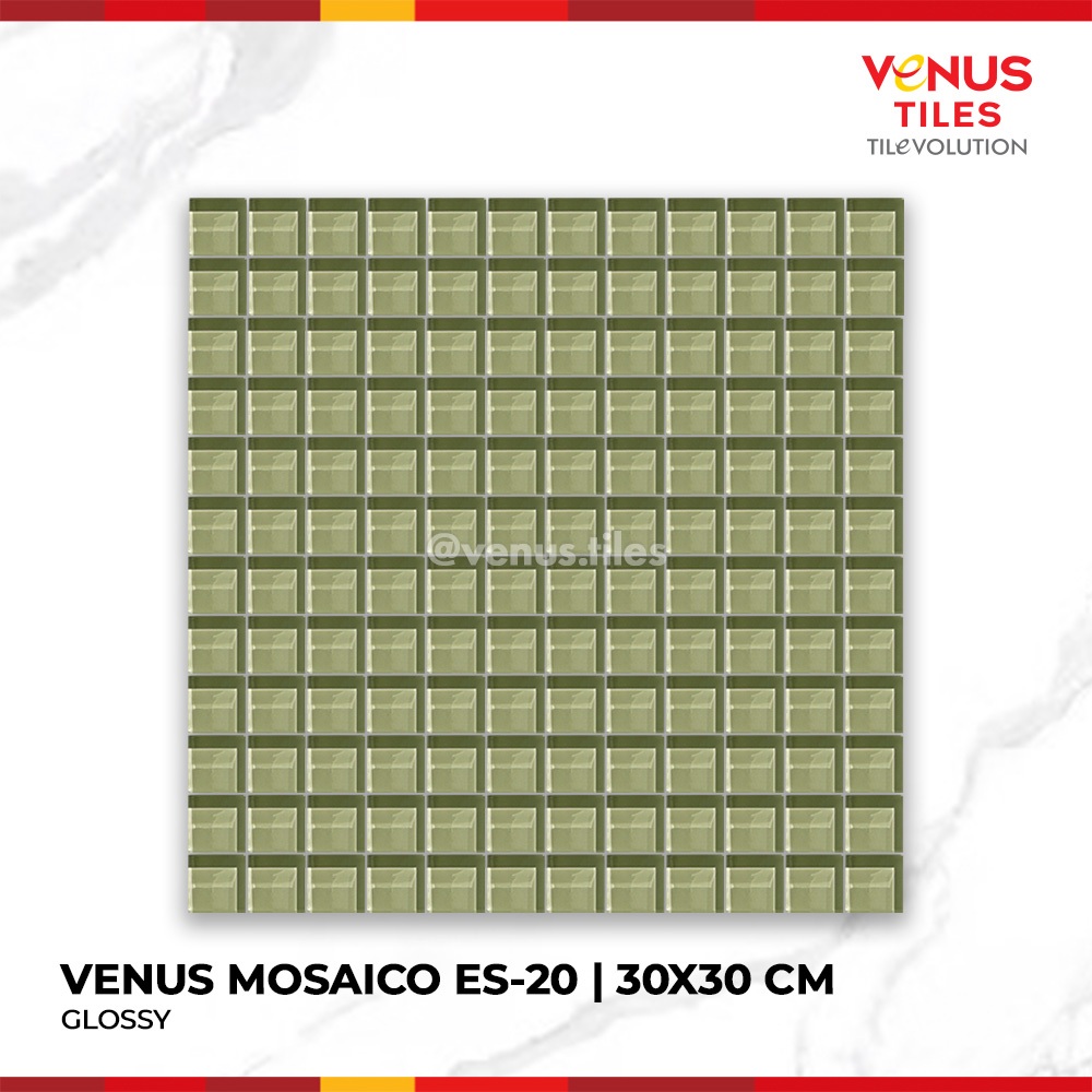 Jual KERAMIK DINDING MOZAIK VENUS MOSAICO ES-20 30X30 CM - VENUS TILES ...