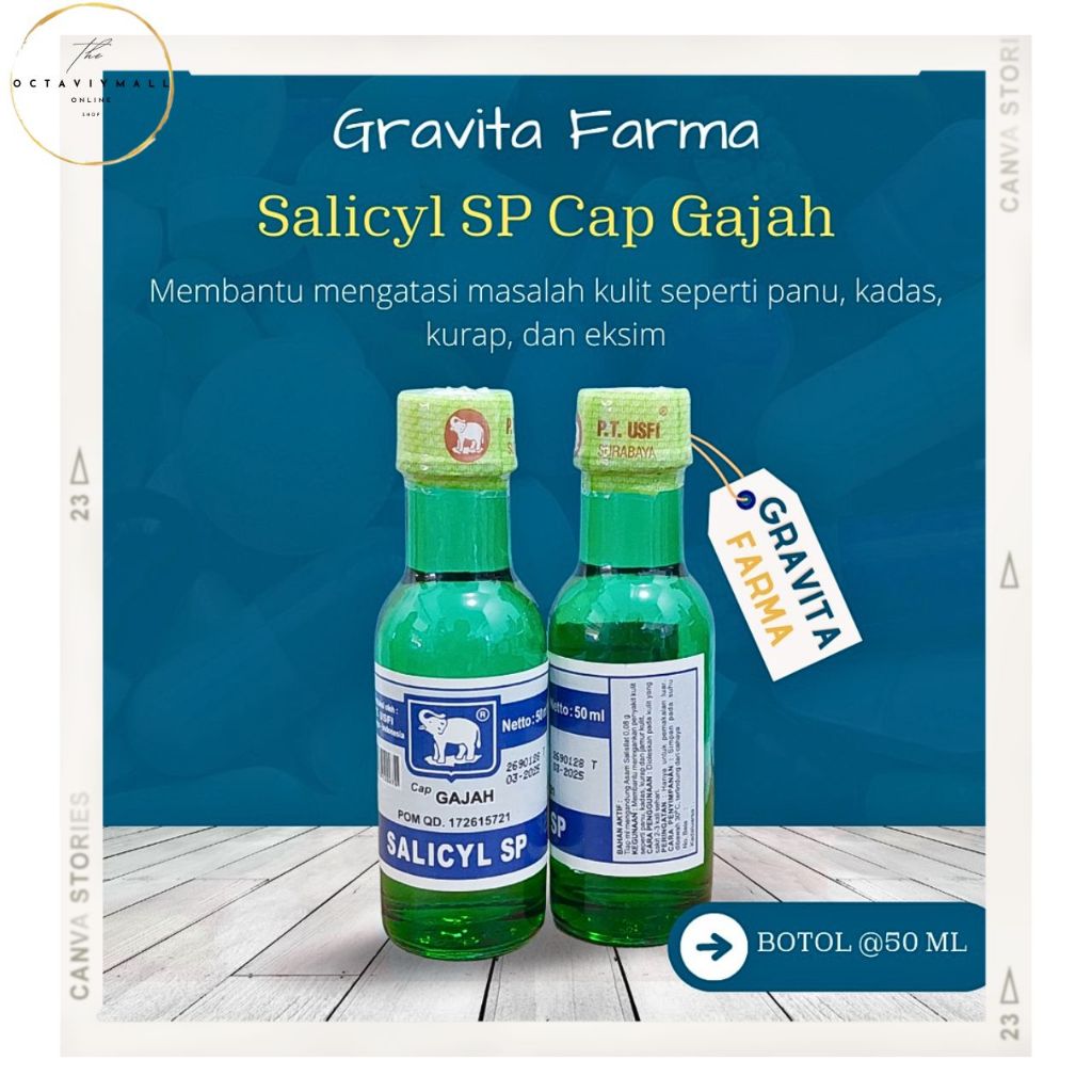 Jual Promo >> Salicyl SP 50 ml ( Spiritus obat kulit ) | Shopee Indonesia