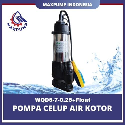 Jual Submersible Pump 1inch 0.25kw Pompa celup kolam ikan Air kotor dan ...