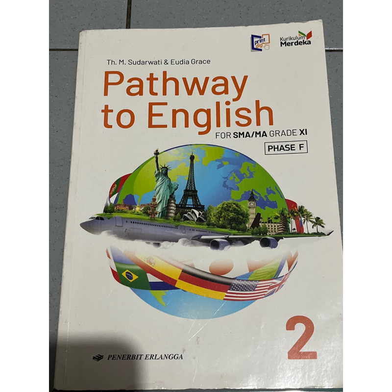Jual Buku Cetak Bahasa Inggris Pathway to English Kelas 11 SMA Kurikulum Merdeka Phase F ...