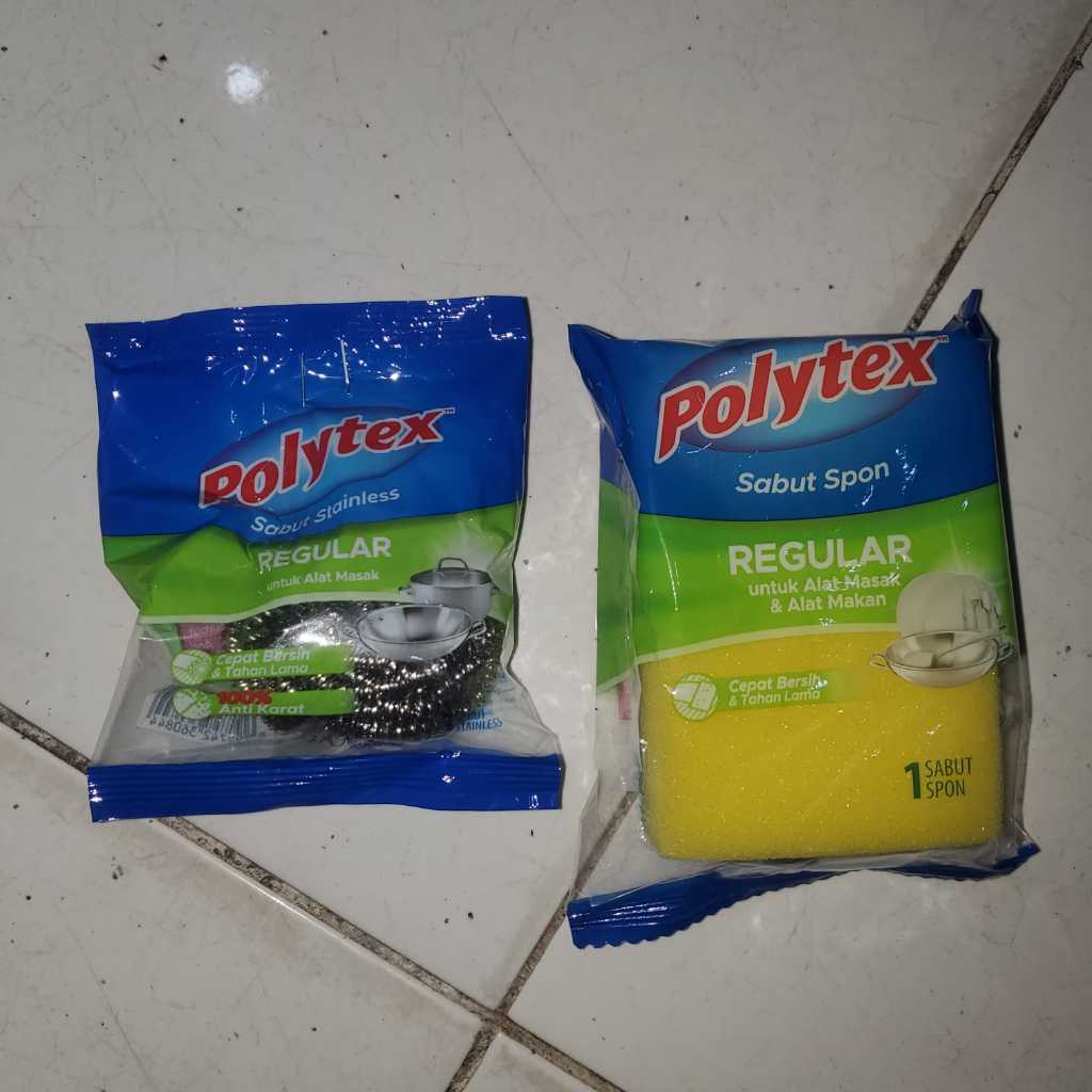 Jual ☘️MUMTAAZZTORE☘️ GODREJ POLYTEX SABUT SPONS STAINLESS KTRK ...