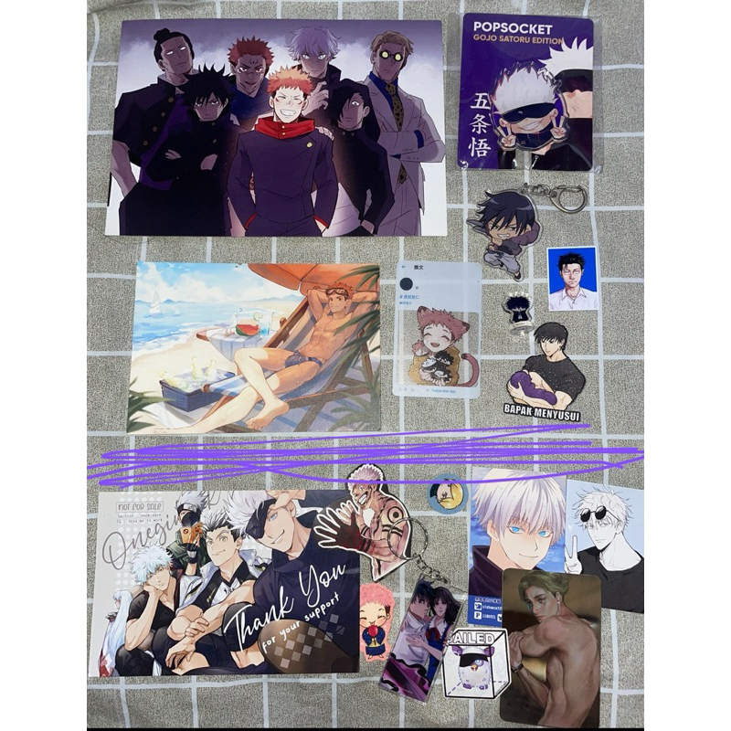 Jual postcard set acrylic standee mini stiker photocard popsocket ...