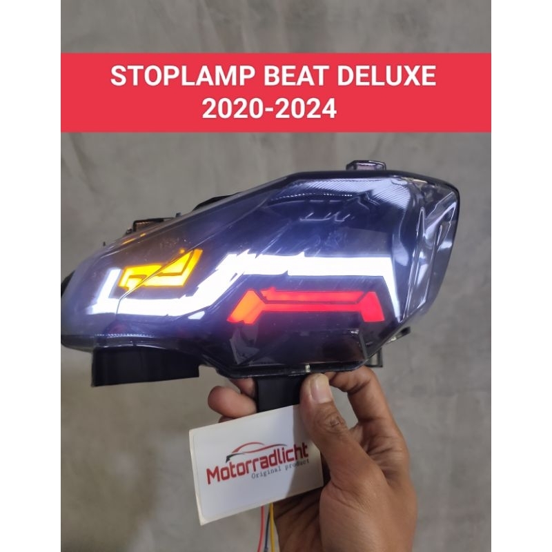 Jual Stoplamp lazy beat deluxe/beat street LED 2020-2024 mode pesawat ...