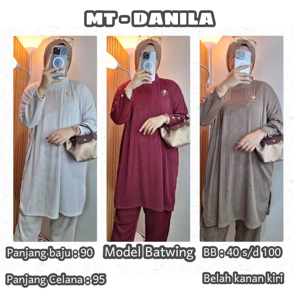 Jual MT -Oneset Danila Batwing Kancing Tangan Knit Condru || PIN TIDAK ...