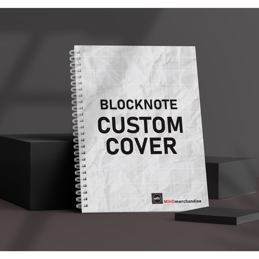 Jual Notebook Buku Custom Cover / Jilid Kawat Spiral / Kertas HVS ...